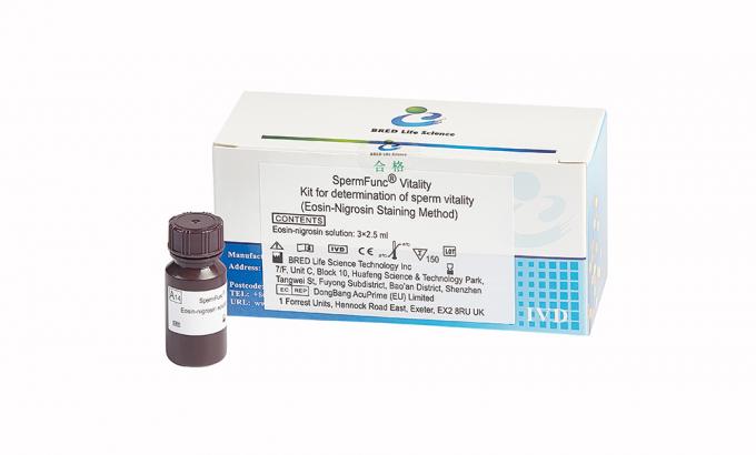Bred 014 Sperm Viability Kit Eosin Nigrosin Staining For Evaluating