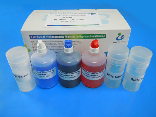 BRED-015 Sperm Morphology Staining Kit Diff Quik Rapid Staining Method